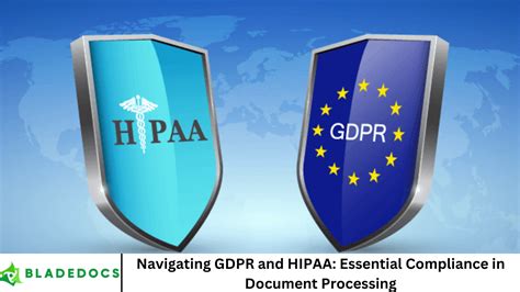Navigating Gdpr And Hipaa Essential Compliance In Document Processing