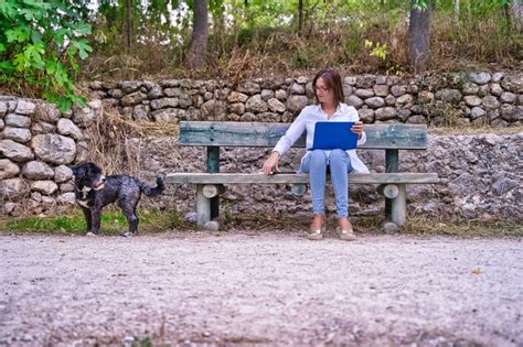 Premium Photo Woman Logging In The Forest
