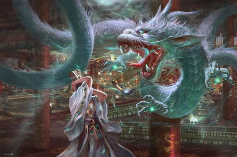 《叶公好龙》zhuang淇 站酷zcool