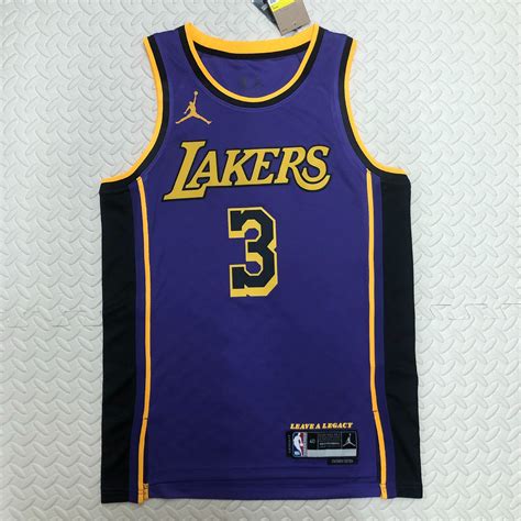23赛季湖人队飞人限定23号詹姆斯24号科比3号戴维斯威少nba球衣 阿里巴巴