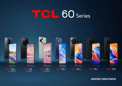 Tcl Expands 60 Series With Six New Smartphones Featuring Next Gen Nxtpaper Display Tech