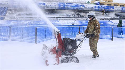 Val Di Fassa Zweiter Super G Muss Abgesagt Werden Starke Schneefälle