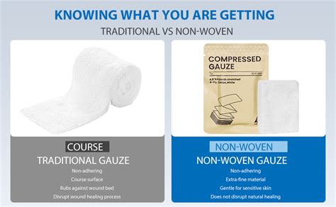 Aid Code 6 Packs Sterile Compressed Gauze With Z Folded