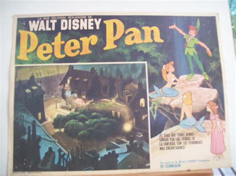 PETER PAN 1953Dir WALT DISNEYCast CARTOONL C 31 X 41 Cms 13 X 16