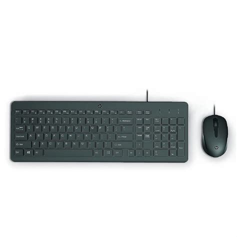 Hp 150 Wired Keyboard And Mouse Combo With Instant Usb Plug And Play 3 Years Warranty 240j7aa