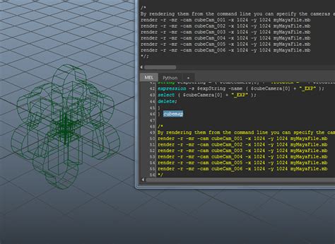 Cubemap Skybox 6 Camera Setup For Maya Free Camera Scripts Plugins