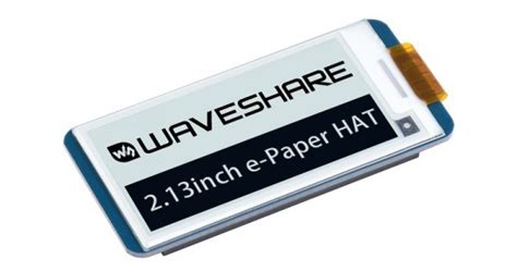 Waveshare 2 13inch 250x122 E Ink Display HAT For Raspberry Pi SPI