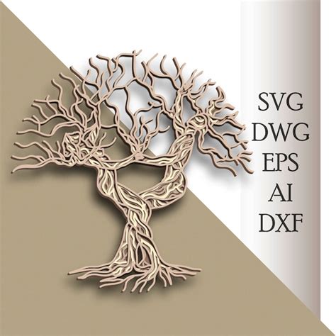 Tree Of Life Stencil Etsy