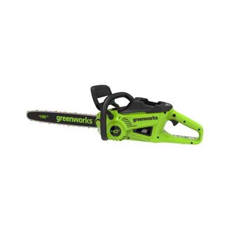 Аккумуляторная цепная пила Greenworks 40V, 40 см, 2000 Вт, бесщеточная ...