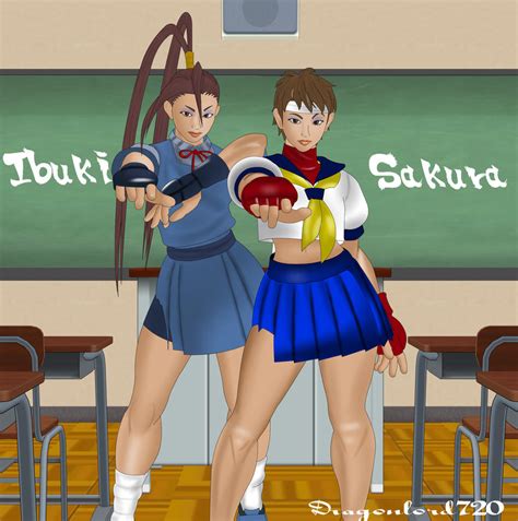 Ibuki And Sakura Classroom By Dragonlord720 On Deviantart