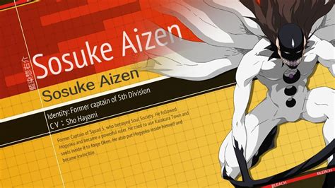 Bleach Mobile 3d Aizen Sosukefinal Fusion Ssr All Skills