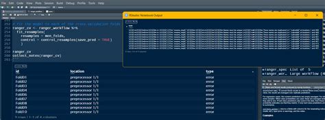 Help To Correct With K Folds Using Tidymodels Rrprogramming