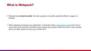 Introduction To Webpack Presentation Ppt