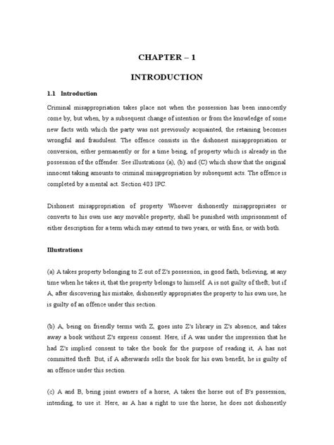 Chapter 1 Criminal Missapropriation Pdf Eminent Domain Theft