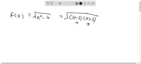 Solveddetermine The Intervals On Which Fx Is Continuous Fx√x2 4