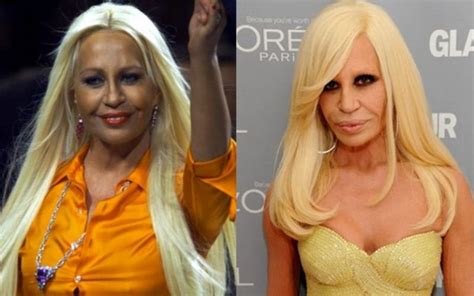 Donatella Versace Ieri E Oggi La Trasformazione Nel Corso Degli Anni