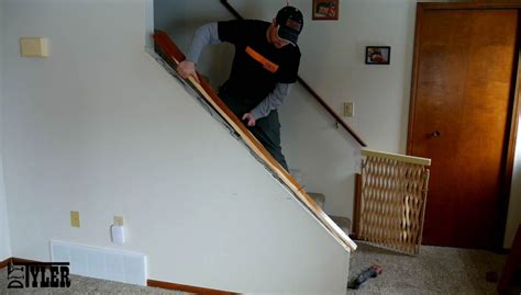 Build A Stair Railing For A Half Wall Diytyler