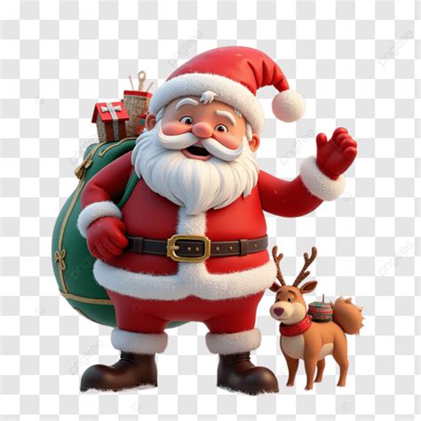 기쁨과 명절 환호를 퍼뜨리는 선물을 들고 있는 산타클로스 견적 선물을 가지고 있는 산타클로스 기쁨과 명절 응원을 퍼뜨리다 Png 일러스트 및 이미지 에 대한 무료