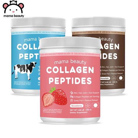 Mama Beauty Collagen Peptides Powder Drink Anti Aging Collagen Powder