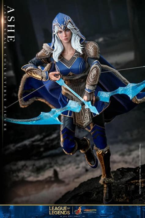 16 Scale Licensed Movable The Frost Archer Ashe League Of Legends