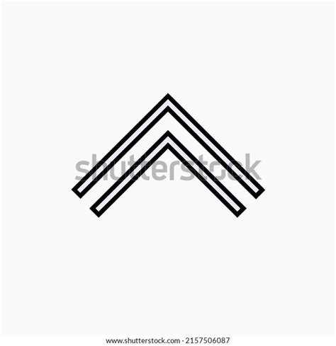 Swipe Arrow Icon Line Art Style Stock Vector Royalty Free 2157506087