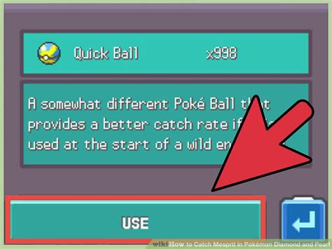 How To Catch Mesprit In Pokémon Diamond And Pearl With Pictures