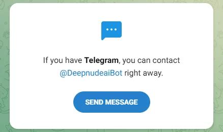 Meilleurs Robots Telegram Deepnude
