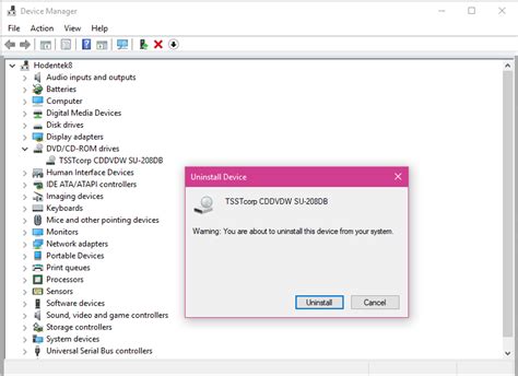 Hodentekhelp What Was The Fix For The Dvd Drive That Disappeared