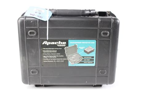 Apache 4800 Weatherproof Protective Case Property Room