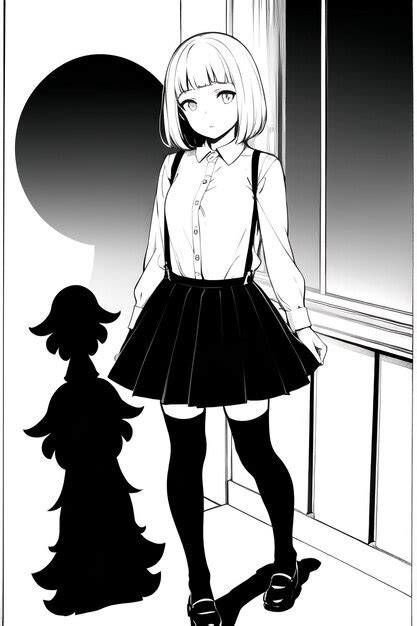 Premium Ai Image The Girl In The Mirror