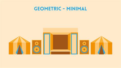 Music Festival Vector Isometric Illustration Behance
