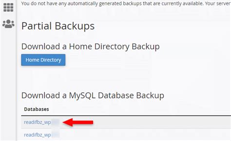 Ways To Manually Export Import Back Up Restore A Wordpress Database In Cpanel Ready Made