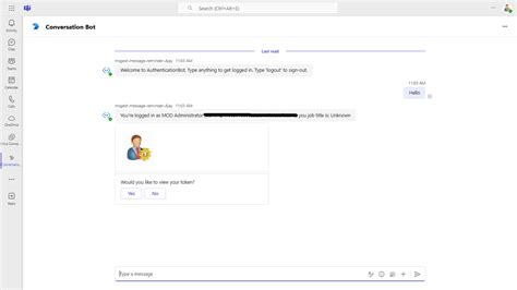 Teams Conversation SSO Quick Start Code Samples Microsoft Learn