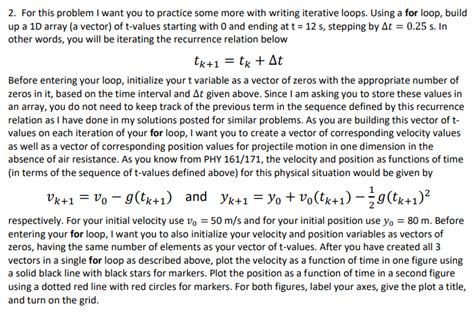 Solved For This Problem I Want You To Practice Some More Chegg