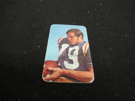 Lot Detail 1970 Lance Alworth San Diego Chargers Hof Topps Super Card