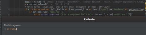 Assertionerror Is A Required Field Not Raised For Many2many
