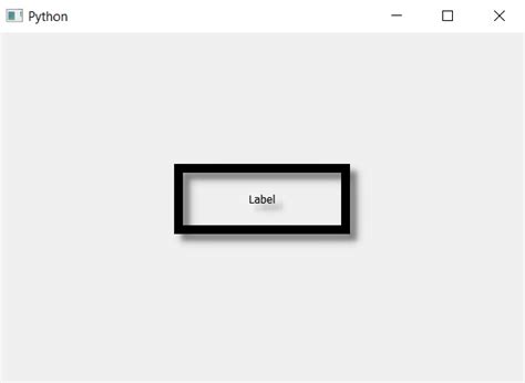 Pyqt5 标签 添加阴影 码农参考
