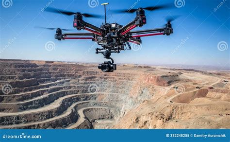 Mineral Exploration With Automation And Self Operating Excavators Stock