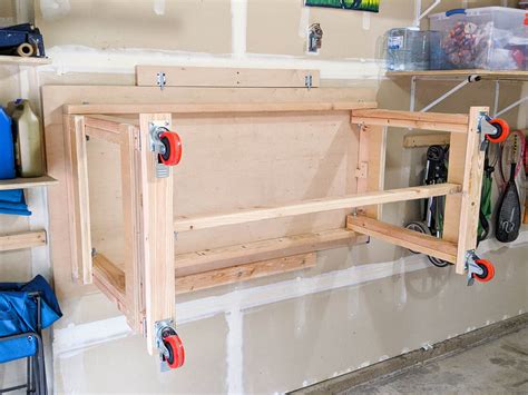 Foldable Workshop Table Diy Woodworking Engineering Visualspicer