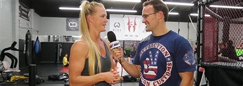 Ufc 184 Interview De Holly Holm Globe Mma