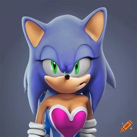 Sonic The Hedgehog And Rouge Sharing Fashion Advice On Craiyon