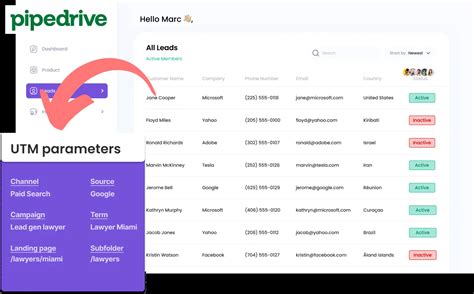 Capture UTM Parameters Into Pipedrive Without Code LeadSources Io
