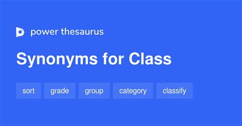 Class Synonyms 2 926 Similar Words And Phrases