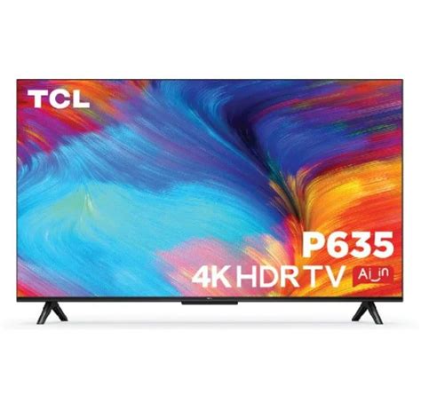 TCL LED GOOGLE TV 43 inch 43P635 UHD 4K SMART TV P635 | Lazada Indonesia