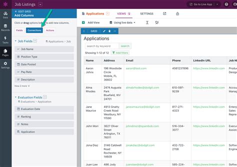 Combining Fields From Connected Records In Views
