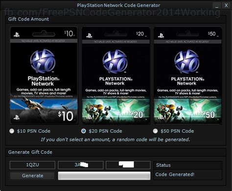 Psn Code Generator 2015 Free Download No Survey No Password