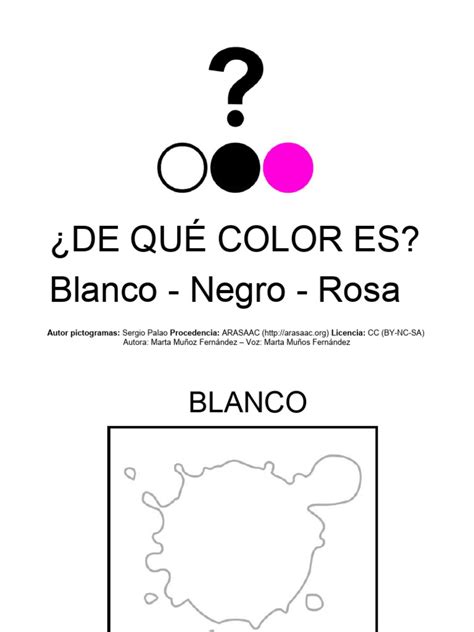 03 De Que Color Es Blanco Negro Rosa Pdf