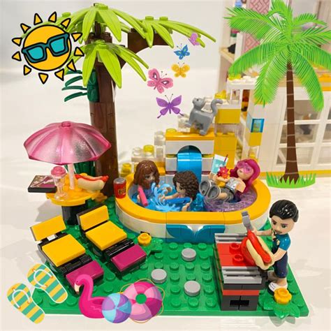 Lego Friends Pool Lego Friends Lego Fun Crafts