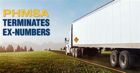 Phmsa Terminated Ex Approval Number Icc Compliance Center Inc Posted