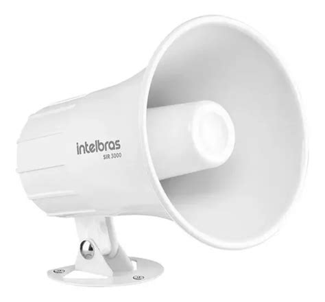 Sirene Corneta Sir Db Branca Intelbras Parcelamento Sem Juros